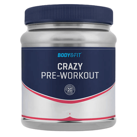 Crazy Pre Workout van Body & Fit - 37 Doseringen - €15,90 | InfoFitness.nl